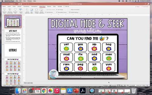 Hide & Seek (Spring) Virtual Games by Rhody Girl Resources | TPT