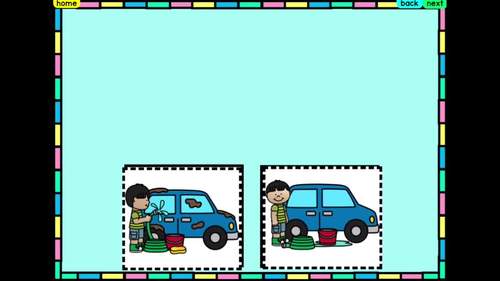Sequencing Stories with Pictures Boom Cards | Everyday Activities