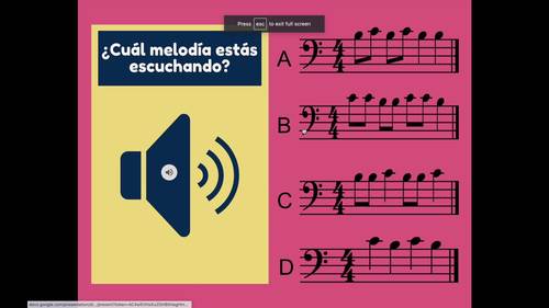 Entrenamiento Auditivo NOTAS EN CLAVE DE FA NIVEL 1 by Brenda Taveras
