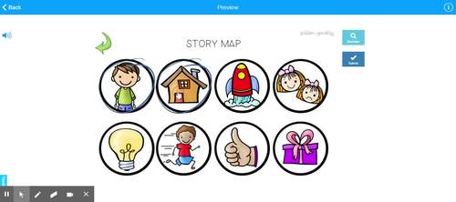 Boris Goes Camping Story Grammar Review Boom Card Deck by Seldom Speechless