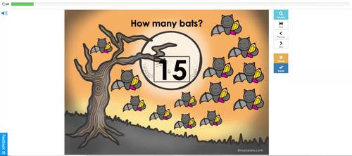 Halloween Math Boom Cards Number Sense Digital Centers | Task Cards