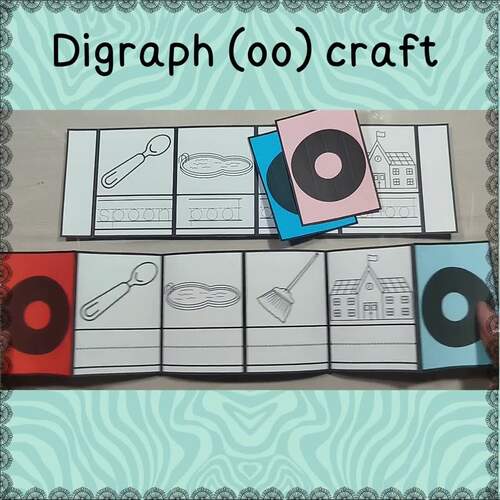 Digraph (oo) Craft | Phonics Activity for Kindergarten & 1st Grade
