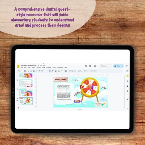 Interactive Digital Quest-Style & Printable Workbook Pet Grief for ...