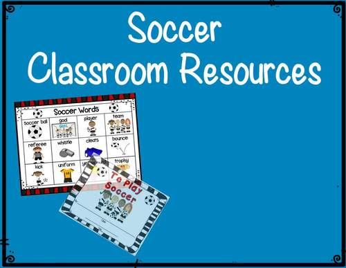 Soccer Unit: Literacy & Math Activities & Centers | TPT