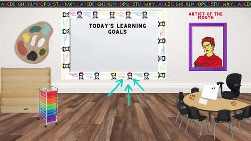 Frida Printable Bordette by Mrs Vals Tech Tools | TPT