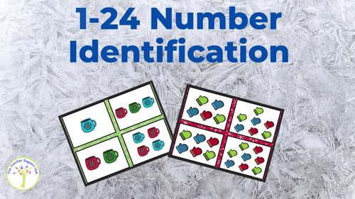 Counting and Number Identification 1 to 24 Games and Activities | TPT