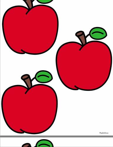 Apple Sorting Math & Literacy Game Autumn | PreK, Kindergarten & Elementary