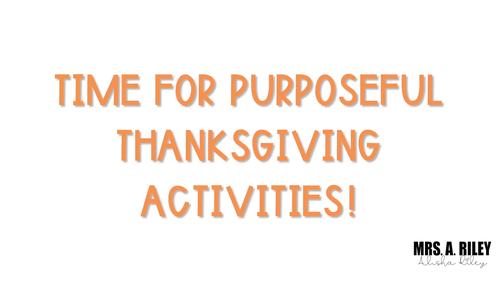 Thanksgiving Activities - Middle School English Nonfiction, Grammar ...
