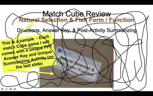 Match Cube Collaborative Review Game Tides and Intertidal Adaptations w ...
