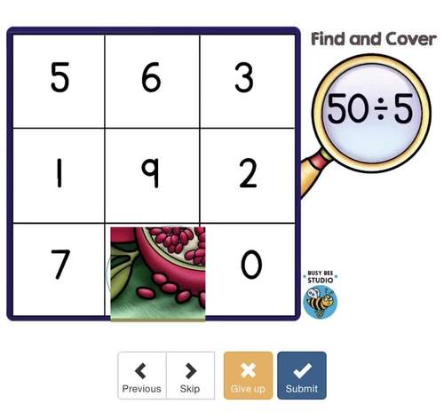 Division Boom Cards | Division Facts (Mixed 1-12) Games | SET 3 | TpT