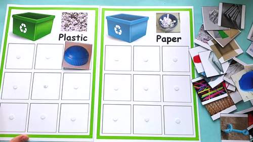 Earth Day Activities and Worksheets: Recycling Sort | Yes No Questions ...