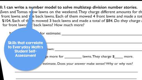4th Grade Everyday Math Unit 7 Study Guide w/Answers & Tutorial Videos