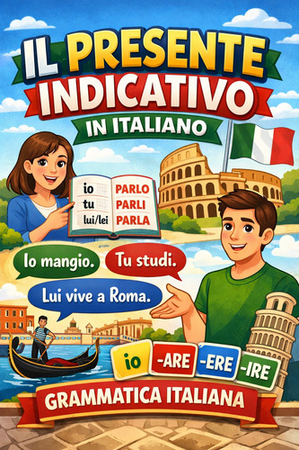 Video Lesson: Il Presente Indicativo in Italiano by Joseph Grima