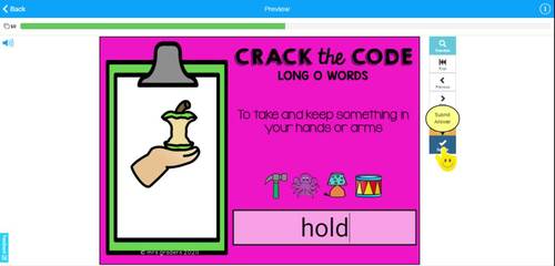 LONG VOWEL O CRACK the CODE BUNDLE BOOM cards™, POWERPOINT and PRINTABLES