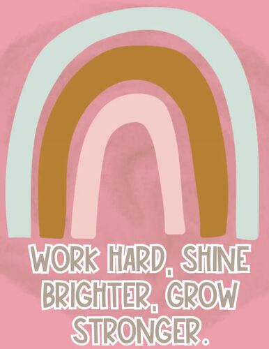 Rainbow Classroom Posters for Boho Rainbow Bulletin Board l 10 Editable ...