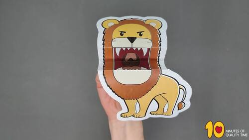 Roaring Lion Craft by 10 Minutes of Quality Time | TPT