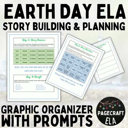 Earth Day Story Building | Writing from Point of View | Nature by ...