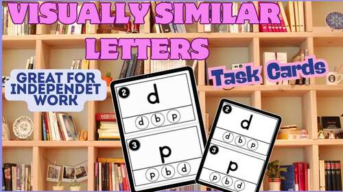 Letter reversals letter confusion Activities b/d confusion | TPT