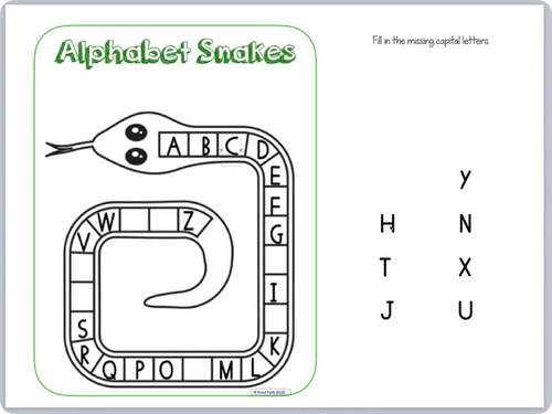 INTERACTIVE Distance-learning / Telehealth: Alphabet Skills. Zoom ...