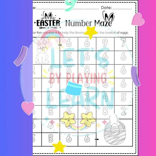 Spring | April | Easter Math Worksheets Activities for Preschool ...
