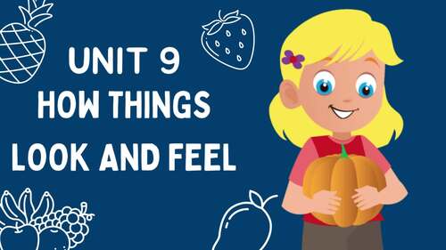 Teach Town/EnCore Unit 9 How Things Look & Feel Supplemental ELA Slides ...