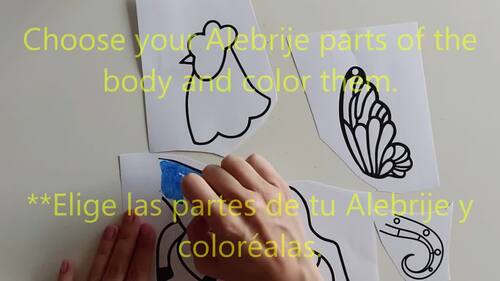 Alebrijes - Cut and paste - Día de Muertos Culture Hispanic heritage ...