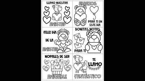 Valentine's Day Cards Center | Spanish & English #tesoro26 by Prekrox