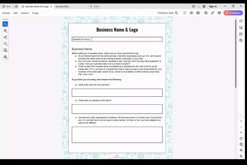 Create an Effective Business Name & Logo | Student Entrepreneurship Project