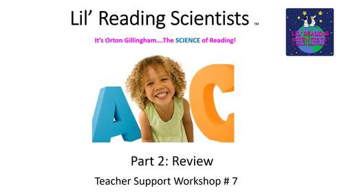 A Free Teacher Workshop #7: Orton Gillingham - Using Review to Reach ...