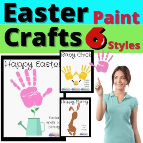 Easter Craft Art Hand Paint Student Resource Activity Lesson Crafts