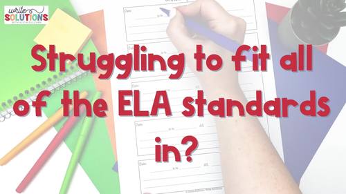 ELA Warm Ups Middle School Weeks 1-10 Google Slides by Write Solutions