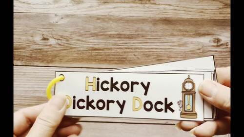 Hickory Dickory Dock-nursery rhyme mini-unit-Preschool, Kindergarten ...