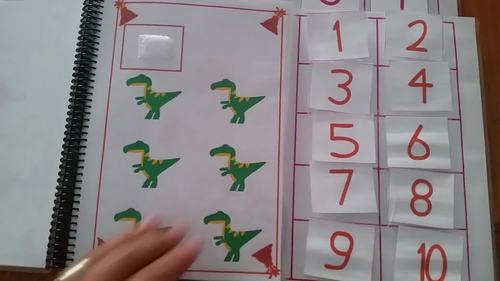 Counting to 10 Adapted Books Bundle, English and Spanish by Monster's Chest