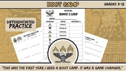Triangles Boot Camp - Geometry Pre-Test, Math Drills & Mastery Tests