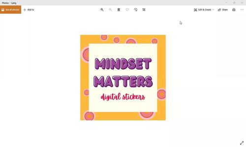 Growth Mindset | Mindset Matters | Digital Stickers | Distance Learning ...