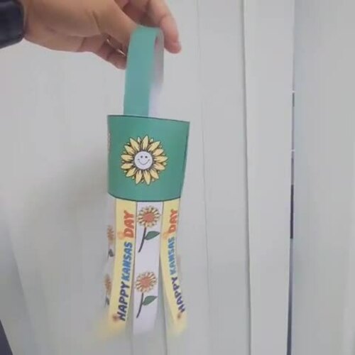 KANSAS DAY Craft Winsock Activity-Coloring Activities Bulletin Board ...