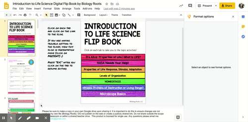 Introduction to Life Science Digital Activity by Biology Roots | TPT
