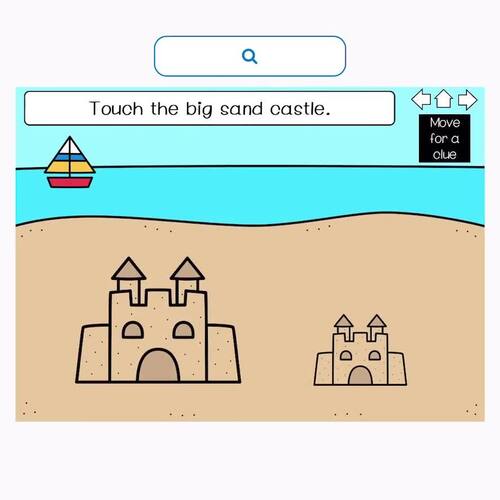 Summer Basic Concepts | Boom Cards for Speech by Speechin Made Easy