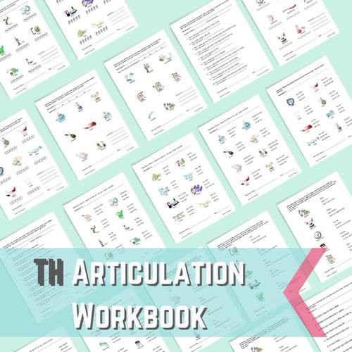 TH Articulation Worksheets Speech Therapy No Prep | TPT
