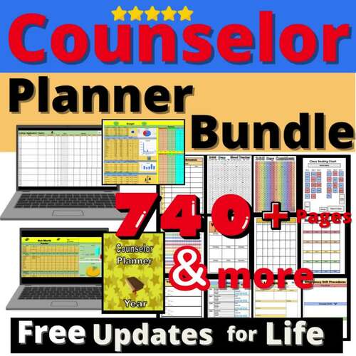 Counselor Bundle Planner Tracker Budget Net Worth Tools and Guidance ...