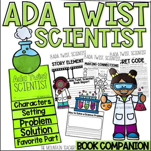 Ada Twist Scientist Activities Women's History Month Read Aloud ...