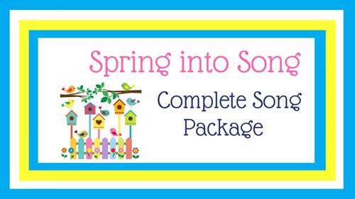 Spring Song & Activity | Classroom & Performance | mp3s, PDF, SMART, Video