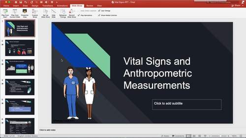 Vital Signs Powerpoint - Great for Health Science Classes | TPT