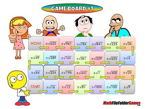 Spin to Know It - 8th Grade Math Game [CCSS 8.EE.A.2] by ...