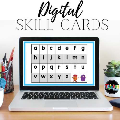 Digital + Printable Reading Skill Task Cards by Brenda Tejeda | TPT
