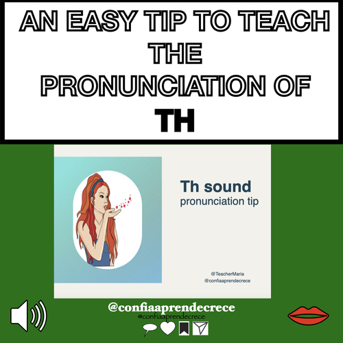 Tip for the pronunciation of th (English as a Second Language) by ...