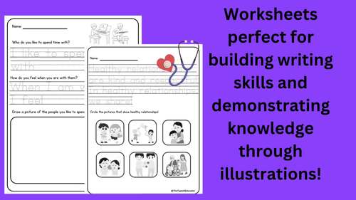 Healthy Relationships Unit by The Type A Educator | TPT