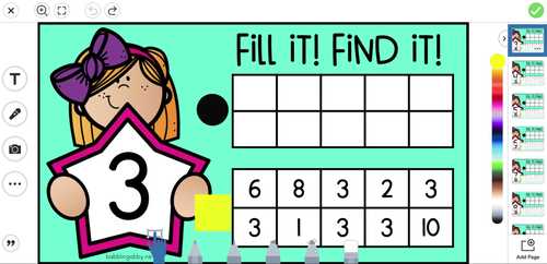 Counting + Identifying Quantities | Digital Activity for Google Slides ...