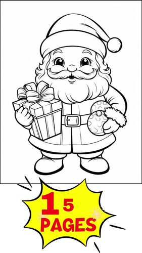 Christmas Coloring Pages + Alphabet and Numbers Practice {Holiday ...
