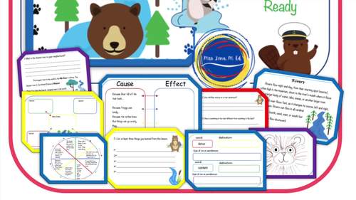 Bear Came Along NO Prep Circular Story Lesson by Mrs Lena | TPT